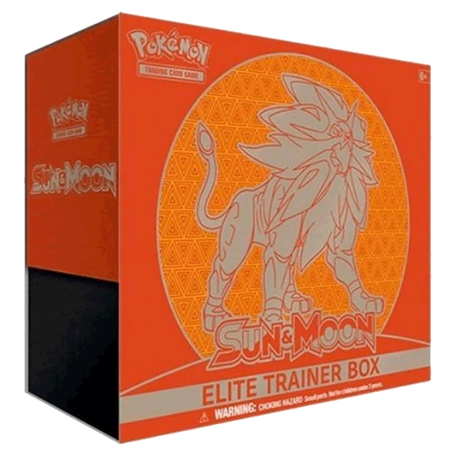 SUN AND MOON Base SET SOLGALEO Sealed Elite Trainer Box ETB English NEW ...