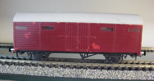 OO GAUGE FINESCALE Kit Built Parkside Pc33 Br/Lms 4 Wheel Cct Van (Lot ...