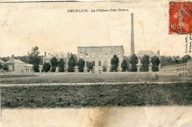 CARTE NEUFLIZE LA Filature Pâté Frères EUR 5,99 - PicClick FR