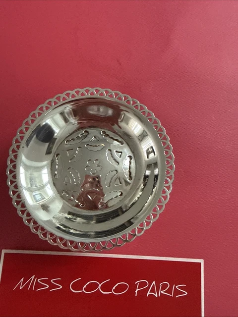 BEURRIER COQUILLOR MÉTAL Argenté Très Bel Etat 10,5 Cm EUR 75,00 ...