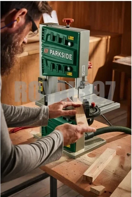 PARKSIDE BAND SAW 350W 140cm Blade 80mm Cut Height Wood Laminate ...