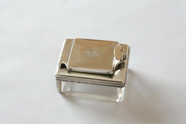 TRAVELLING INKWELL BY Thomas Diller Lon. 1834 £255.00 - PicClick UK