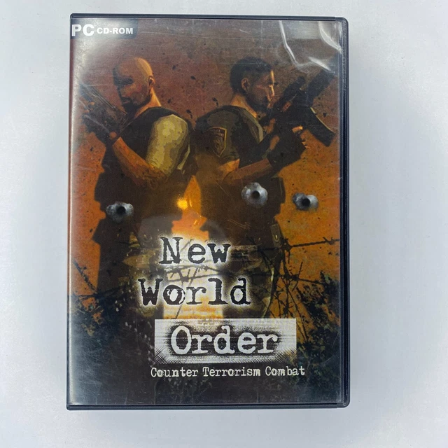 NOUVEAU WORLD ORDER Counter Terrorism Combat PC Jeu Vidéo Manuel Inclus ...