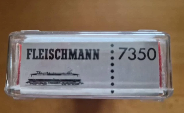 FLEISCHMANN 7350 - Spur N - DRG Elektrolokomotive - Rot/Beige - Gebraucht EUR 69,95 - PicClick DE