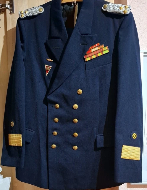 VOLKSMARINE DDR NVA Offizier Orden Uniform Interim Ehrenzeichen VM ...