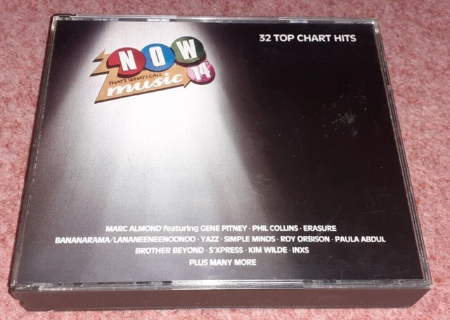 NOW THAT’S WHAT I Call Music 14 - Original Fat Box Double CD Album ...