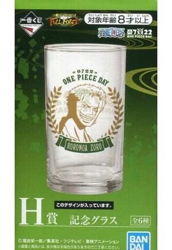 ONE PIECE BELLO Roronoa Zoro Vetro Coppa Super Giocattolo Raccolta ...