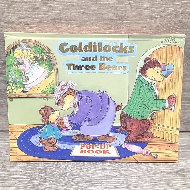 POP UP BOOKS Goldilocks And The Three Bears Fairy Tale Book $8.09 ...