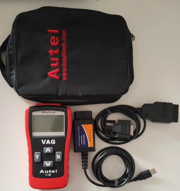 AUTEL MAXSCAN VAG 405 Volkswagen Audi VW/Audi Scan Tool - Very Good ...