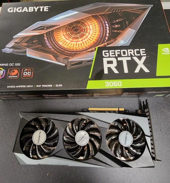 GIGABYTE GEFORCE RTX 3060 GAMING OC 12GB GDDR6 Graphics Card EUR 270,74 ...