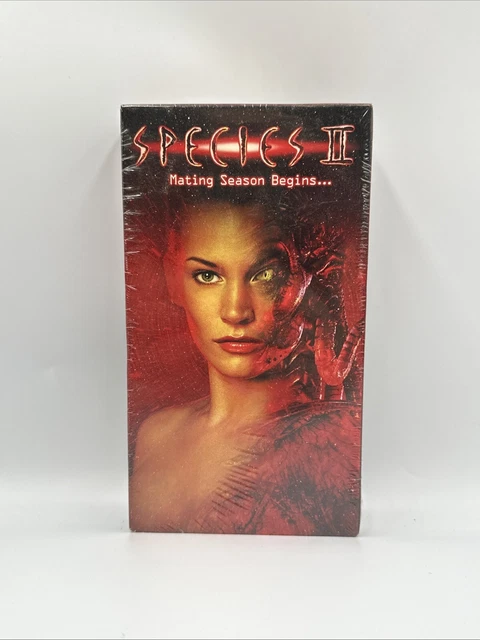 SPECIES 2 II Mating Season Begins VHS Blockbuster Sealed 1997 Horror £11.64 - PicClick UK