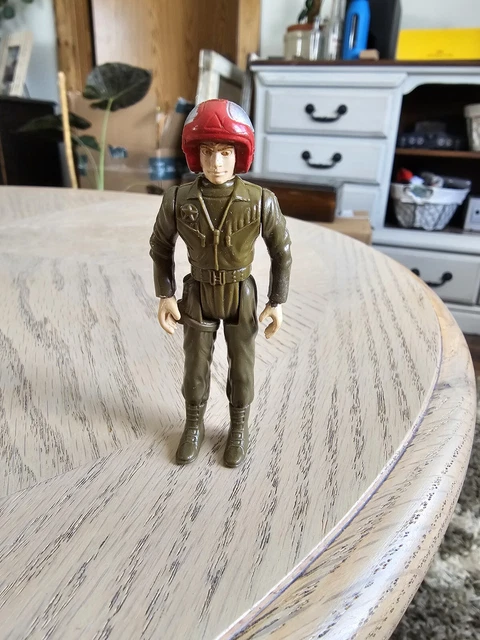 VINTAGE ULTRAMAN FIGHTER Pilot Morgan 3" Tsuburaya 1990 Hummer Defense ...