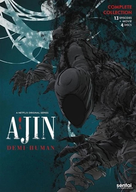AJIN SEASON 1 Demi Human Anime DVD Boxset 4 Disc Box Set £59.99 ...