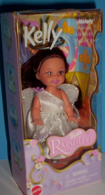 BARBIE KELLY MELODY As The Angel Princess Barbie As Rapunzel Doll NIB £ ...