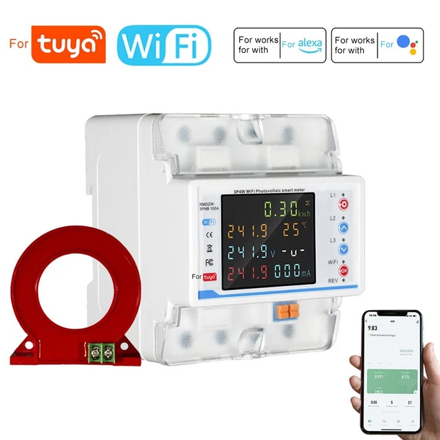 WIFI ENABLED SMART Meter for Accurate Electricity Monitoring and ...