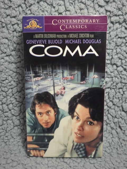 NEW COMA VHS, 1997 a Michael Crichton Film - Michael Douglas, Genevieve ...