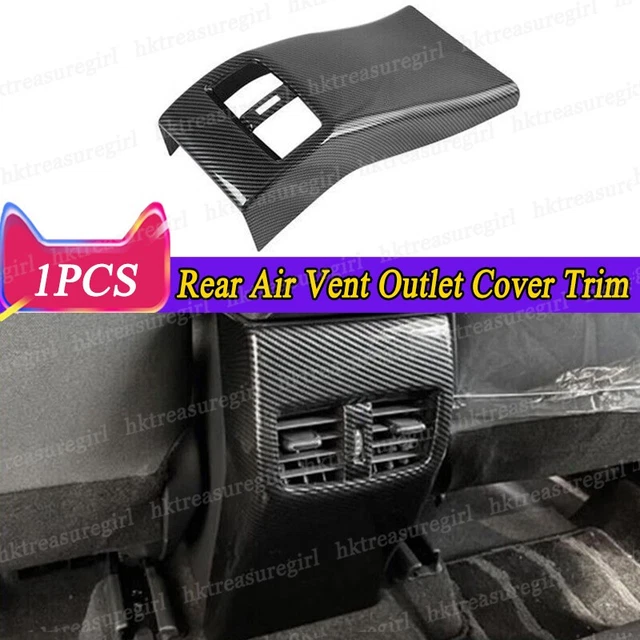 CARBON FIBER REAR Air Vent Outlet Cover Trim For Toyota Corolla Cross ...
