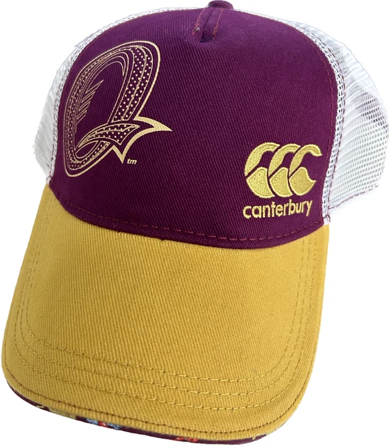 QUEENSLAND MAROONS QLD State Of Origin Canterbury Hat Cap Peak ...
