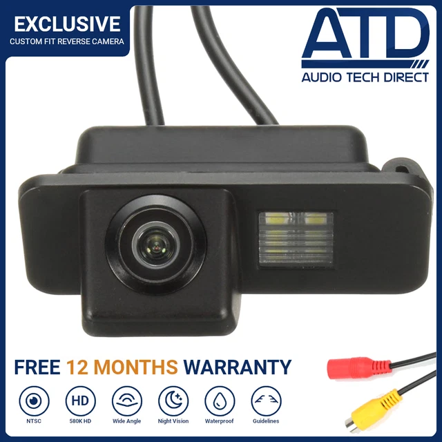 REVERSE CAMERA FOR Ford Kuga Mk1 Mk2 S-Max C-Max Number Plate Light ...