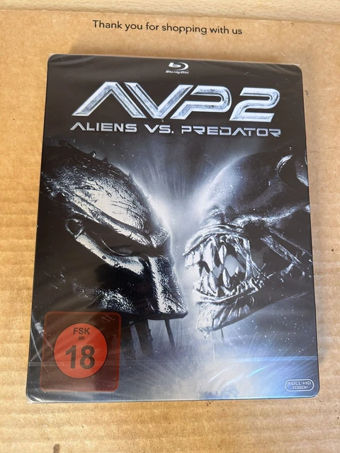 ALIENS VS PREDATOR Requiem Limited Ed Blu-ray Steelbook NEW & SEALED ...