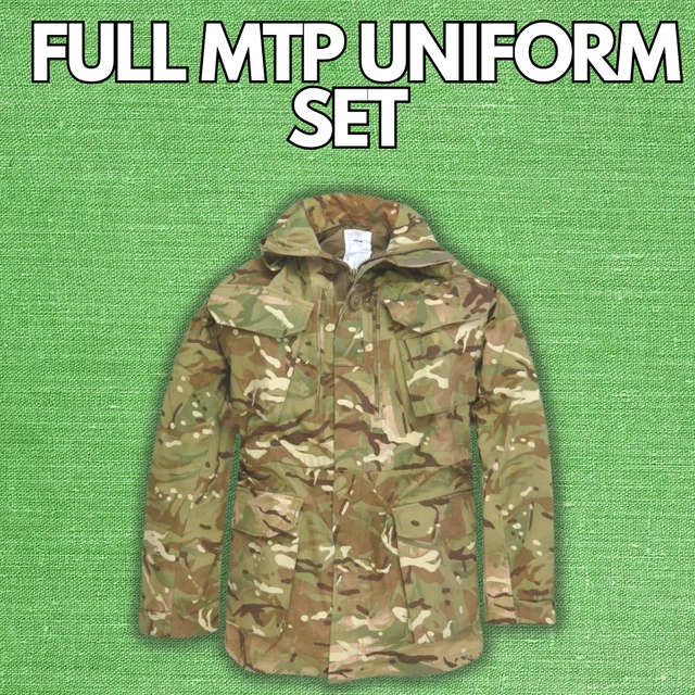 BRITISH ARMY MTP Uniform - Complete Set - Smock / Trousers /Shirt - All Sizes £49.99 - PicClick UK