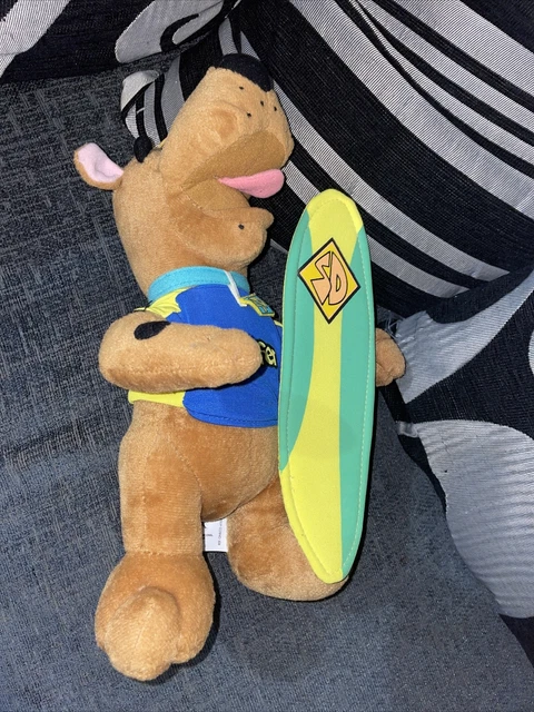 HANNA BARBERA SCOOBY Doo surfer plush toy surfboard 11” £6.99 - PicClick UK