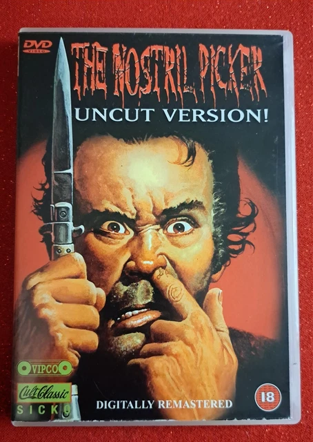 THE NOSTRIL PICKER: Uncut Version. Vipco DVD. Horror. Free Postage £15. ...