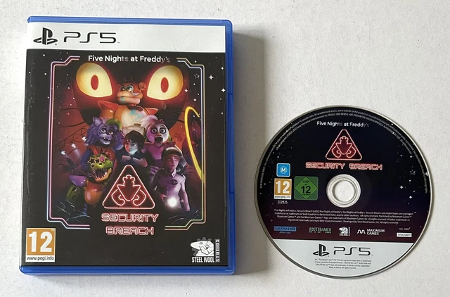 FIVE NIGHTS AT Freddy's Security Breach Sony PlayStation 5 PS5 Boxed ...