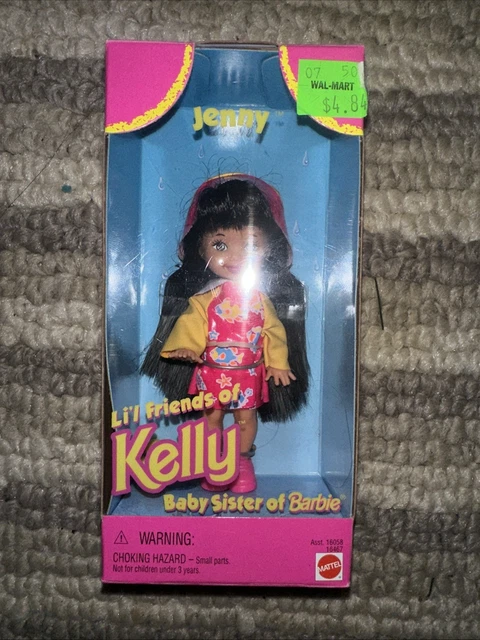 JENNY DOLL (LI'L Friends of Kelly, Little Sister of Barbie) - NIB ...