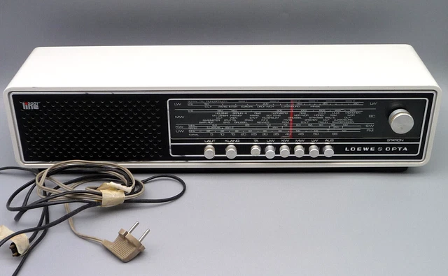 LOEWE OPTA R10 2001 series Radio 1970er Volltransistorempfänger UW KW ...