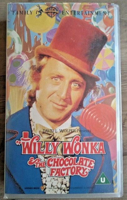 WILLY WONKA & the Chocolate Factory - VHS - PAL englisch UK - gut ...