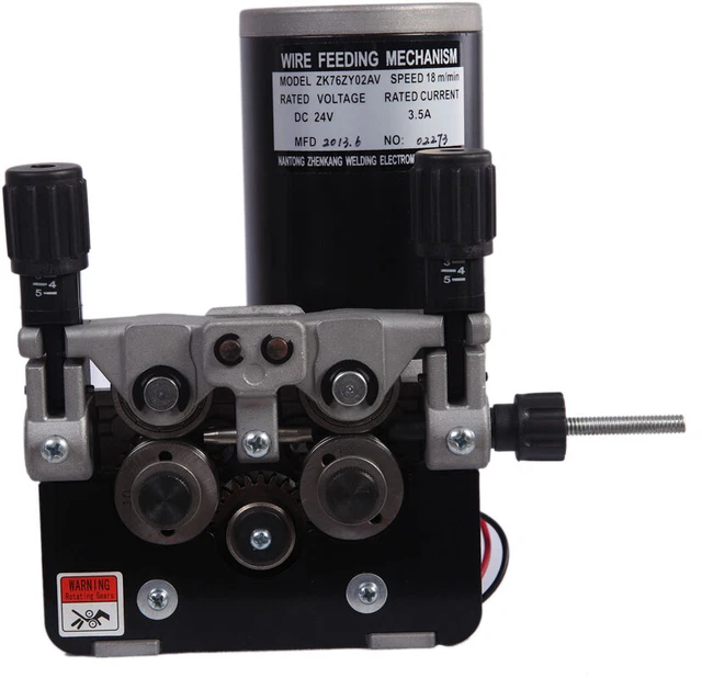 PERMANENT MAGNET DUAL drive wire feeder motor assembly 76ZY-02AV wire ...