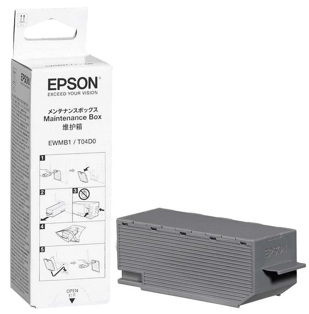 ORIGINAL EPSON T04D0 Maintenance Box for Ecotank ET-7700 ET-7750 ...