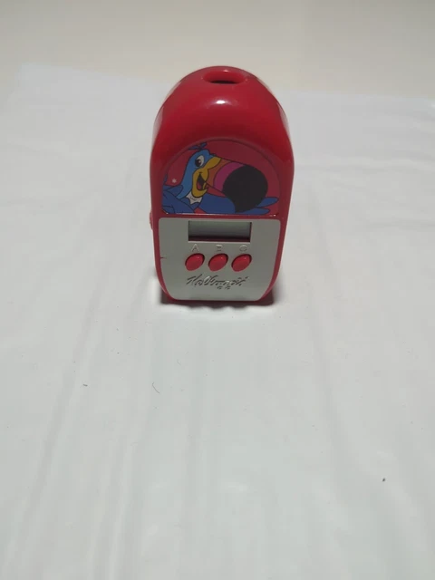 VINTAGE KELLOGG'S FROOT Loops Toucan Sam Projector Alarm Clock Watch ...