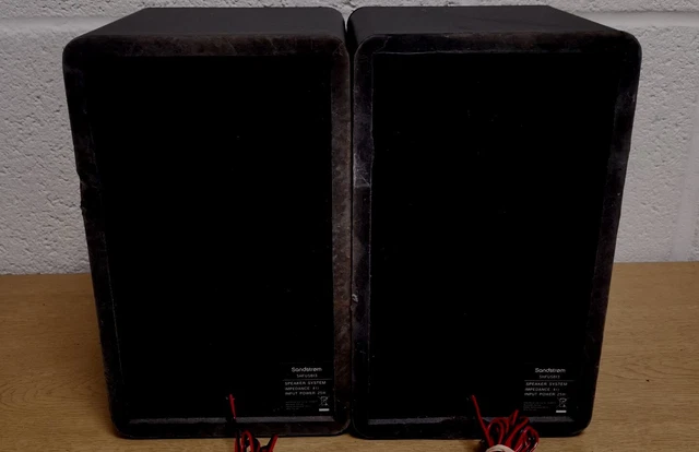 VINTAGE SANDSTROM SPEAKER System - Black (SHFUSB13) £24.99 - PicClick UK