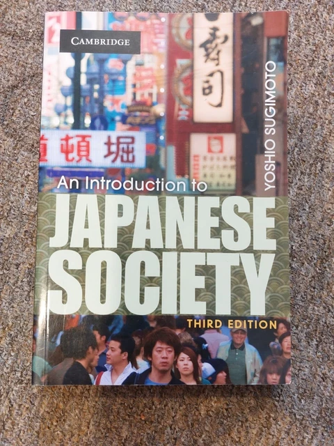 AN INTRODUCTION TO Japanese Society by Yoshio Sugimoto (English ...