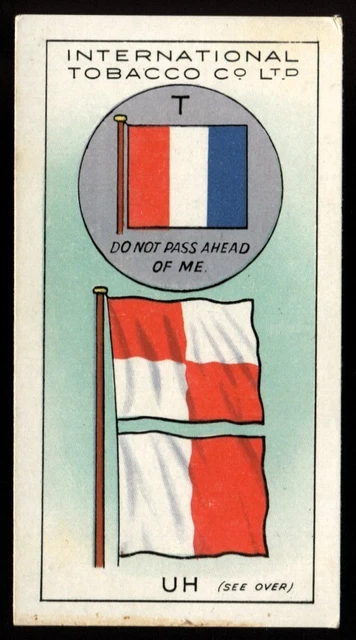 INTERNATIONAL TOBACCO, CODE OF SIGNALS, 1934, UH, #31 £2.50 - PicClick UK