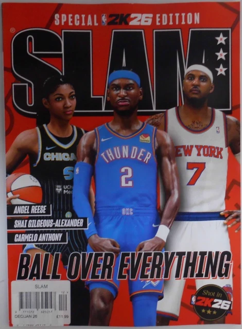 SLAM MAGAZIN DEZ 2025/Jan 2026 Sonderausgabe 2K26: Ball Über Alles EUR ...