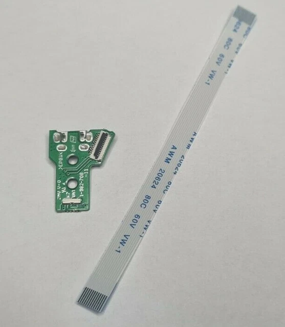 PS4 CONTROLLER CHARGING Female USB Board JDM-050 JDS-055 + Flex Cable ...
