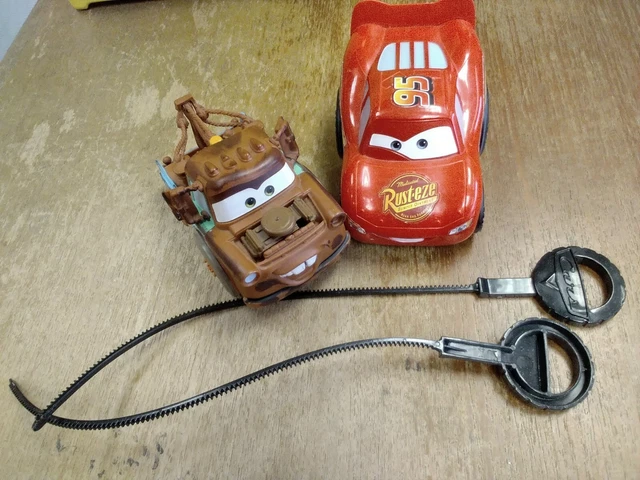 DISNEY PIXAR CARS Lightning McQueen And Mater Rip RACERS T544 EUR 5,73 ...