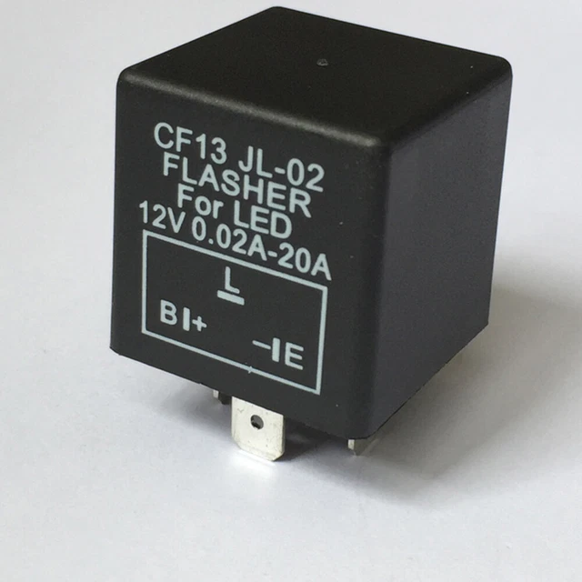 ELECTRONIC FLASHER RELAY Led Electronic Flasher Relay Motorcycle £6.49 ...