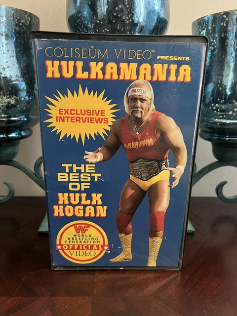 WWF HULKAMANIA: THE Best Of Hulk Hogan VHS 1985 Coliseum Video ...