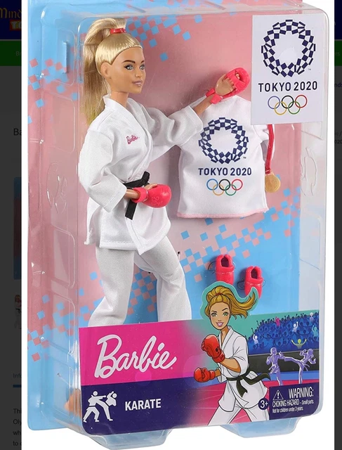 POUPÉE BARBIE JEUX Olympiques Tokyo Karaté neuf EUR 21,50 - PicClick FR