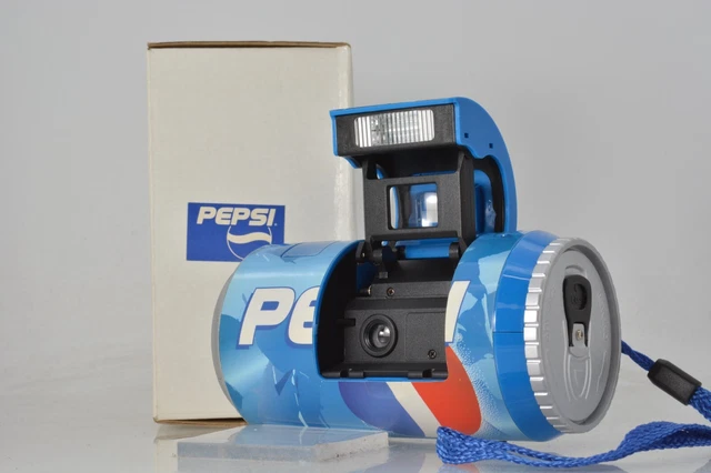 [UNUSED IN BOX] Pepsi The Can Camera Novelty Point & Shoot 35mm camera ...