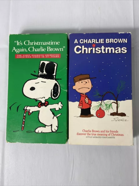 A Charlie Brown Christmas Vhs Shell Gas Edition Its Christmastime Again Vhs £1244 Picclick Uk