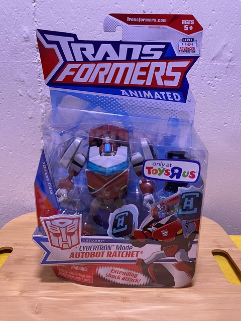 TRANSFORMERS ANIMATED CYBERTRON Mode Autobot Ratchet MOSC Deluxe Hasbro ... TRANSFORMERS ANIMATED CYBERTRON Mode Autobot Ratchet MOSC Deluxe Hasbro ...