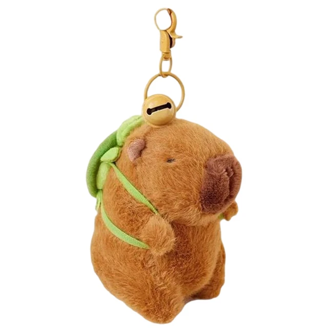 CAPYBARA PENDANTS PLUSH Capybara Key Ring for Backpack Birthday Gifts £ ...