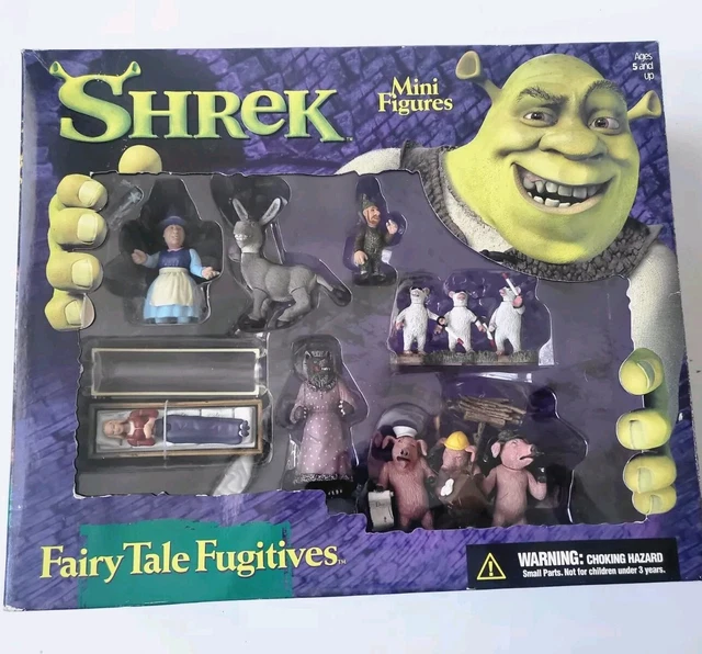 SHREK - FAIRY Tale Fugitives Mini Figure Set - McFarlane Toys #20103 ...