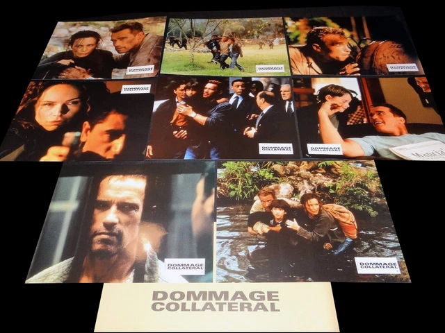 8 PHOTOS DOMMAGE COLLATÉRAL (COLLATERAL DAMAGE) Arnold Schwarzenegger NEUVE EUR 29,90 - PicClick FR