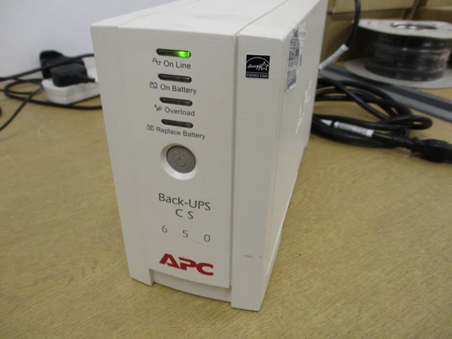 APC BACK-UPS CS650 Uninterruptible Power Supply - ref 4772 £40.00 ...